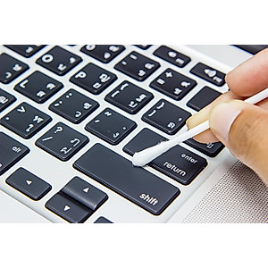 Swisspers Cotton Swabs, 100% Cotton Double-Tipped, White Plastic Sticks, 300 Count Package