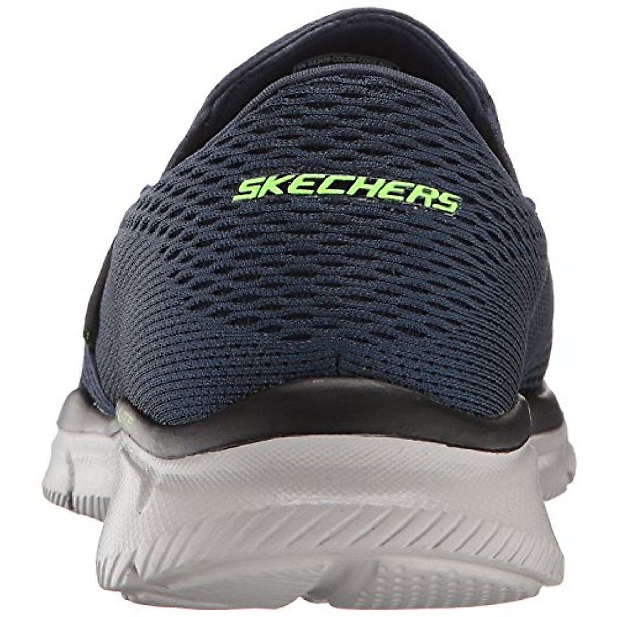 Skechers mens Equalizer Double Play Wide Slip On Loafer, Navy, 12 Wide US