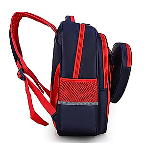 GLOOMALL Spiderman School Bags Boy Oxford cloth Vacation Travel backpack Spiderman Backpack