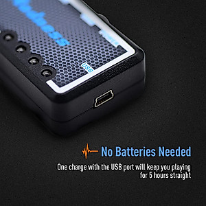 SONICAKE Guitar Bass Headphone Amp Mini Headphone Amplifier US Madness Rechargeable Pocket Chorus Effects