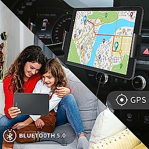 TUOHAITIME Tab A8 Tablet, 2023 Android 12 Tablet 8inch HD LCD Screen 3GB+32GB WiFi Dual Camera Bluetooth Googple Play YouTube Parental Control Dark Gray