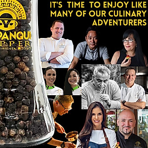 BLACK IMPERIAL Award-Winning Organic Black Pepper Grinder Manual 3.5oz Best Black Peppercorn Grinder for Kitchen - Organic Pepper Mill Grinder