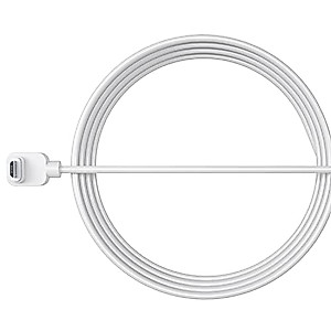 Arlo Certified Accessory - Essential Outdoor 25 ft. Charging Cable for Arlo Essential, Essential Spotlight, and Essential XL Cameras, Magnetic Charging, Weather Resistant, White - VMA3700