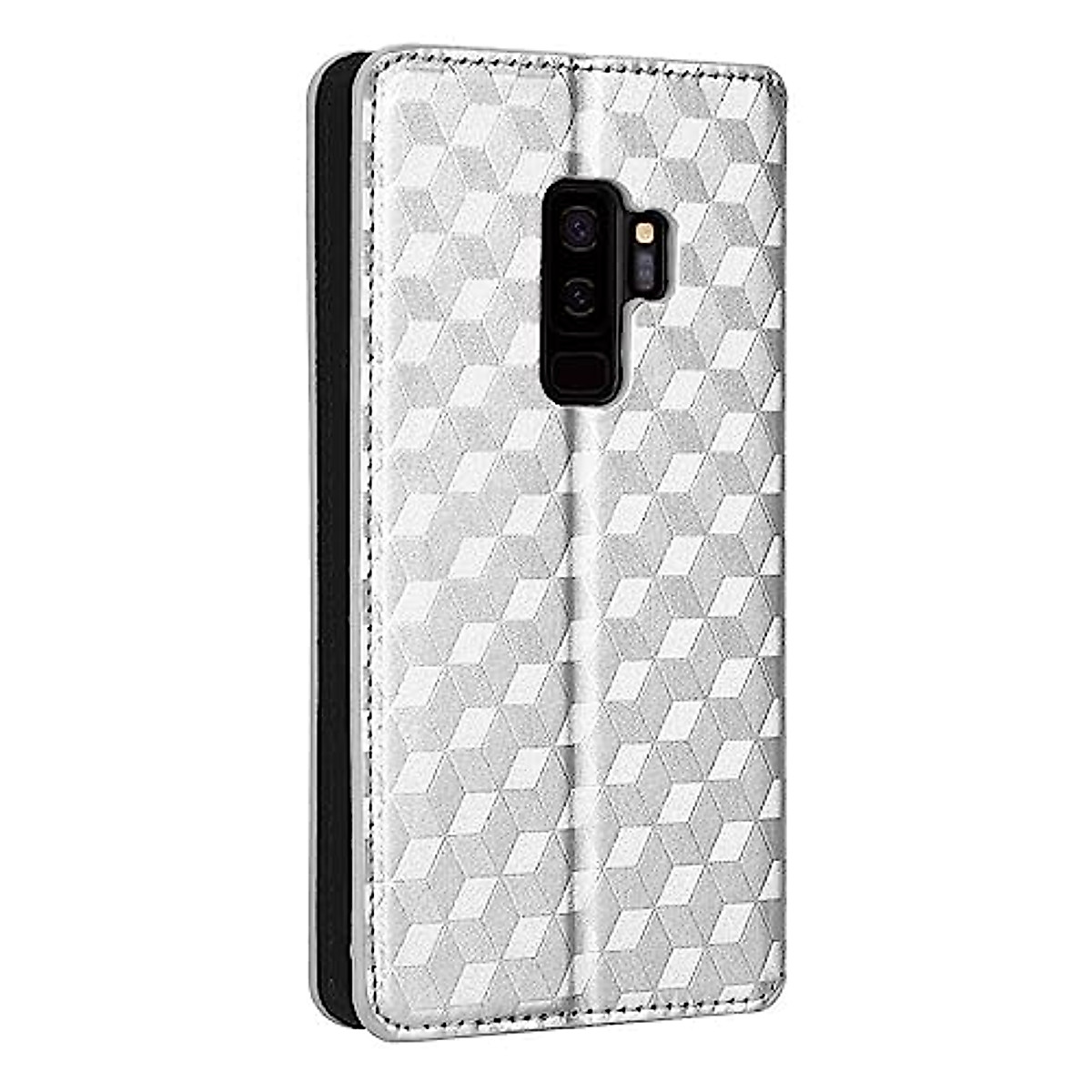 Case Compatible with Samsung Galaxy S9 Plus,Leather Case with Card Slot.Wallet Design,Stereoscopic Patterns.Standable Case
