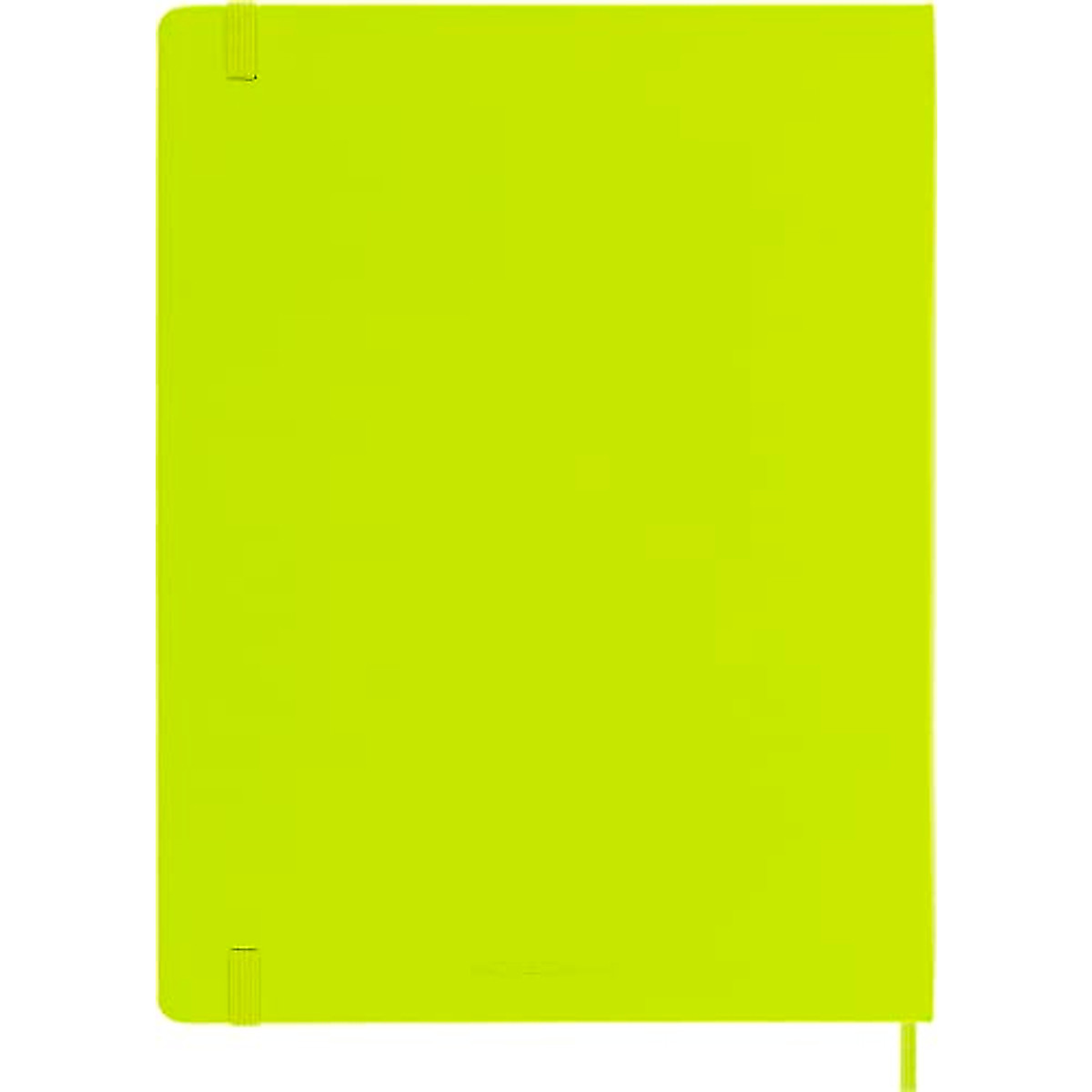 Moleskine Classic Notebook, Hard Cover, XL (7.5" x 9.5") Ruled/Lined, Lemon Green, 192 Pages