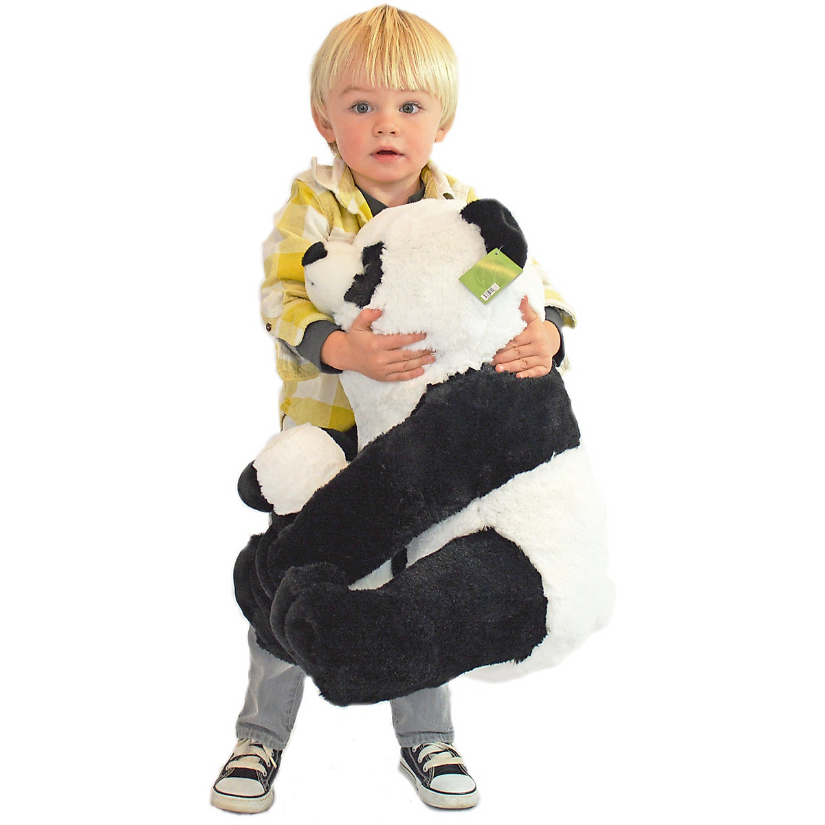 Mother and Baby Panda Plush Set | Super Soft Panda Stuffed Animal | Cute Plushies for Kids Bedroom | 18-in Stuffed Animals for Girls & Boys | Panda Bear Stuffed Animal Toys by Exceptional Home