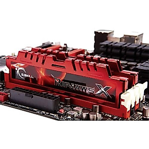 G.SKILL RipjawsX Series (Intel XMP) DDR3 RAM 16GB (2x8GB) 1600MT/s CL10-10-10-30 1.50V Desktop Computer Memory UDIMM (F3-12800CL10D-16GBXL)