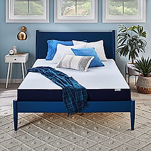 Marley 12 Inch Cooling Gel Memory Foam Mattress with Airflow Channel Foam for Breathability, Queen Size, Bed in a Box, Medium Firm Support