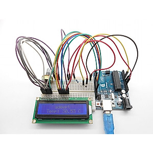 Adeept Project 1602 LCD Starter Kit Compatible with Arduino UNO R3 Mega2560 Nano Servo Relay LCD1602 Beginner/Starter Kit for Arduino with PDF Guidebook/User Manual