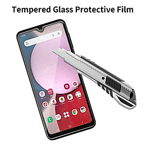 iCsapr [4 Pack] Glass Screen Protector Compatible for SamsungGalaxy A23 5G [9H Hardness]-HD Screen Tempered Glass, Scratch Resistant, Easy Install [Case Friendly][Bubble Free]