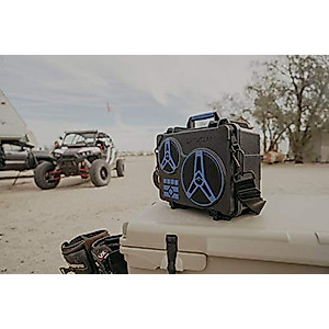 ECOXGEAR: EcoJourney Bluetooth Speaker with Dry Storage 50+ Hours of Playtime 100% Waterproof IP67 Rugged and Loud(Gray)