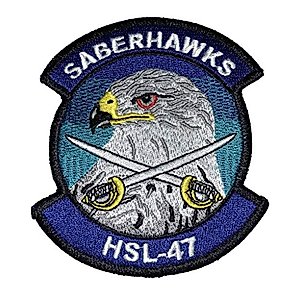 HSL-47 Saberhawks Squadron Patch –Sew On