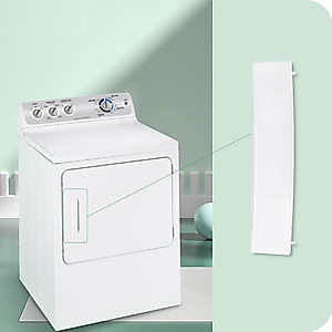 Dryer Door Handle for GE WE01X30378 PS1177202 WE1M1068 WE01X25878 White Color,Replacement Parts,Dryer Parts