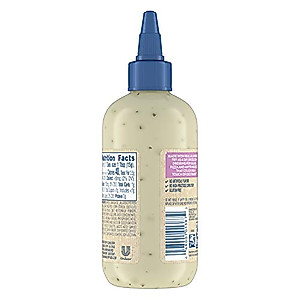 Hellmann's Dressing and Dip 6 count For Burgers, Sandwiches, and more Jalapeno Ranch Drizzle Sauce Squeeze Bottle 9 OZ