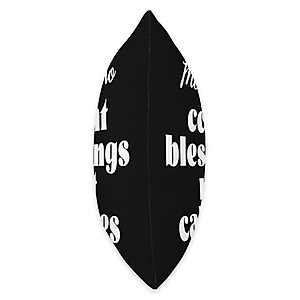 Funny Thanksgiving Gathering Outfits by SMP Most Likely to Count Blessings Not Calories Thanksgiving Throw Pillow, 16x16, Multicolor