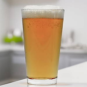 Drinking Glasses Set Of 12, Large 20oz Beer Glasses, Dishwasher Safe Glass Cups For Home & Kitchen Glassware, Clear Heavy Base Tall Water Glasses, Great For Iced Tea Glasses, Bar Glasses, Milkshakes.