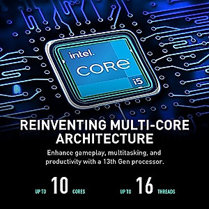 MSI Aegis R (Tower) Gaming Desktop, Intel Core i5-12400F, GeForce RTX 4060, 16GB Memory (8GB x 2), 1TB SSD, USB Type-C, VR-Ready, Windows 11 Home Plus,Black