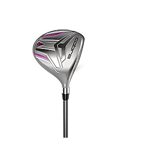 Cobra Golf 2021 Fly XL Complete Set Cart Bag Silver-Plum (Women's Right Hand, Graphite Woods-Graphite Irons, Ladies Flex, DR-12.5, 3W-18.5, 5W-21.5, 7W-24.5, 5H-23.5, 6-PW, SW, Putter, Cart Bag)