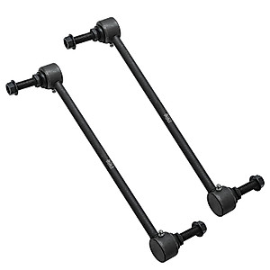 Detroit Axle - FWD Front Struts Sway Bars for 2013-2018 Ford Fusion Complete 2 Struts with Coil Spring 2 Sway Bar Links 2014 2015 2016 2017 Replacement Quick Install Ready Struts Shocks Assembly