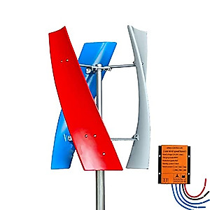QAZNHODDS 9000W Wind Turbine Generator Kit, 12V 24V 48V 220V with MPPT Controller Wind Turbines Electricity Producer Equipment Home Power Energy Kit,12V