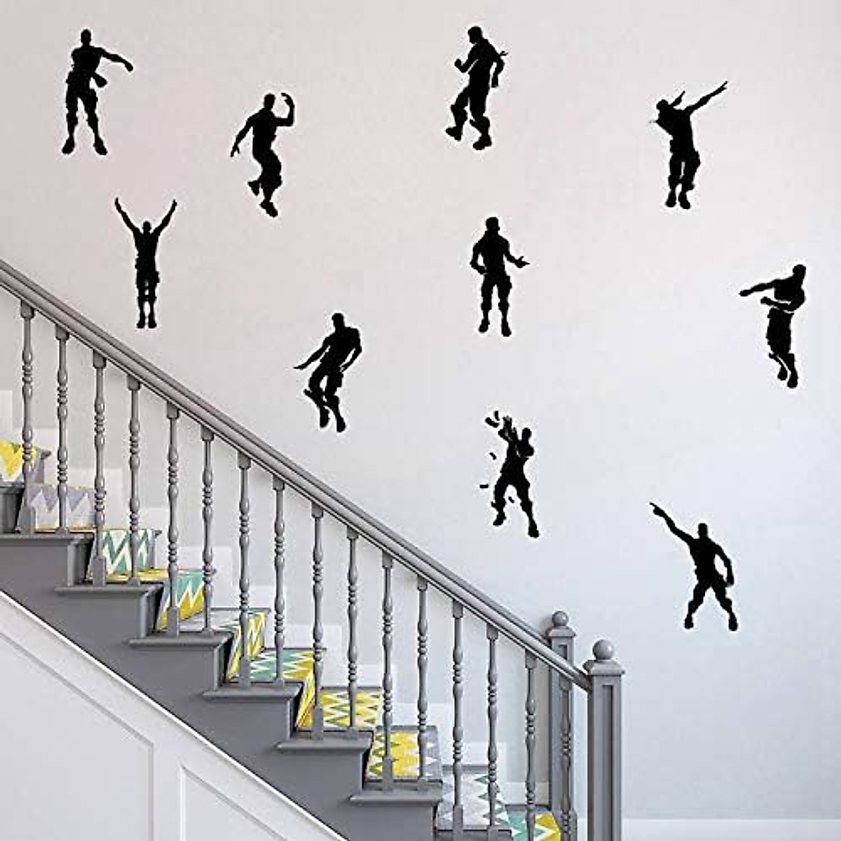 Game Wall Decal Wall Sticker Poster Dancing Decal Nursery Boys Room Wall Vinyl Decal Game Stickers(13.8" x 22.8")