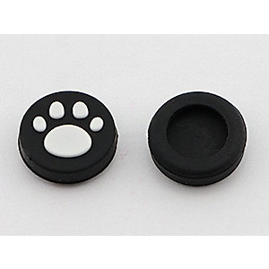 Silicone Joystick Caps Thumb Stick Analog Grip Cover Case Cap for PS Vita PSV 2000 PSV 1000 Controller (White)