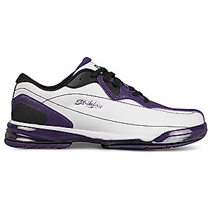 KR Strikeforce Dream White/Purple Right Hand Size 9 Performance Women's Bowling Shoe
