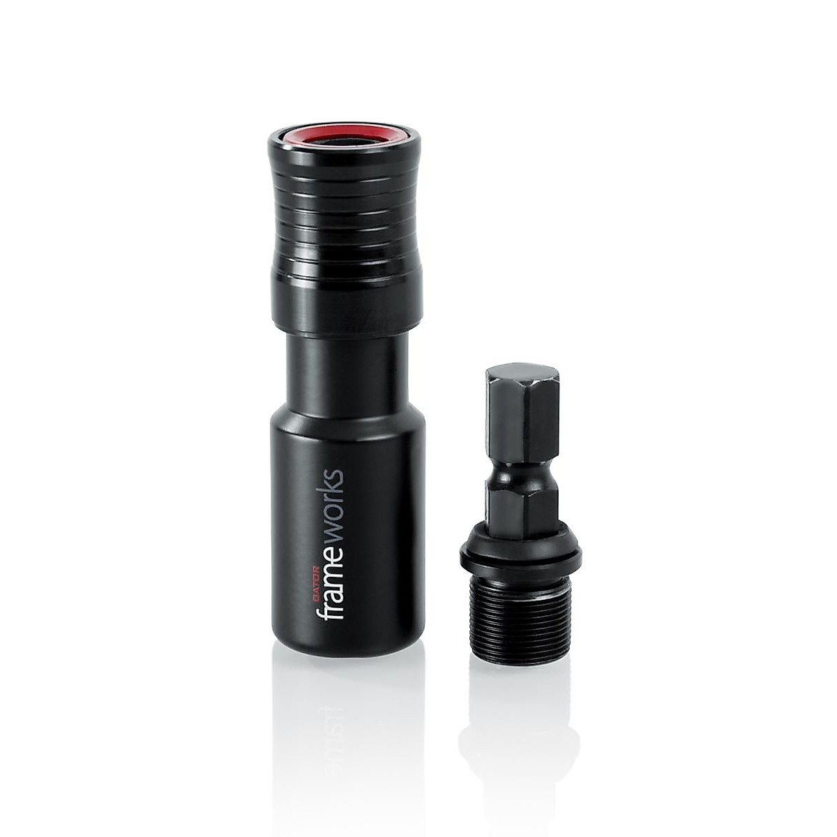 Gator Frameworks Microphone Clip Quick Release Stand Attachment; (GFW-MIC-QRTOP)