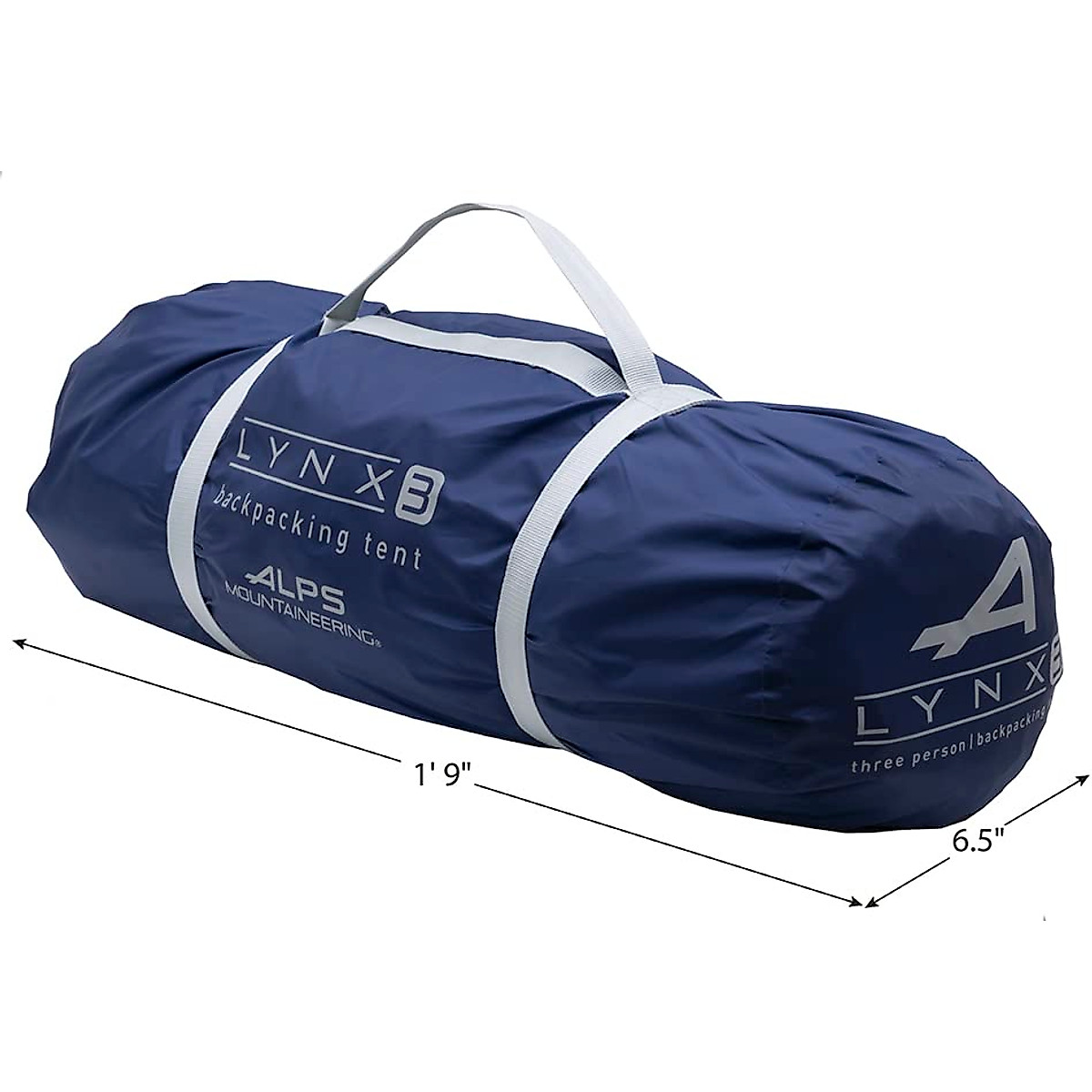 ALPS Mountaineering Lynx 3-Person Tent, Gray/Navy