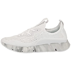 Reebok Women's Zig Sky Cross Trainer, White/Cold Grey/Pure Grey, 8