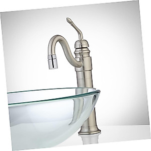 OSALADI 2pcs 7 Jump Change Tap Led Color Sink Faucet Kitchen Water Faucet Hot Cold Bath Faucets Bathroom Faucets Water Power Bathroom Sink Faucet 7-Color Tap Basin Faucet Light