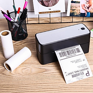 USB 4x6 Thermal Label Printer - Shipping Label Printer, Label Printer for Shipping Packages, Label Printer for Small Business, Thermal Printer, Compatible with USPS, Shopify, Amazon, Etsy, Ebay