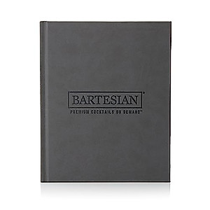 Bartesian Cocktail Menu Book - 2023 Mixed Drinks Recipe Bartender Book with Pictures and Recipes of All Cocktails - Mixology Bartending Book Elevates Home Bar Aesthetic