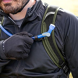 CamelBak Lobo 9 Bike Hydration Pack - Helmet Carry - Magnetic Tube Trap- 70oz, Black