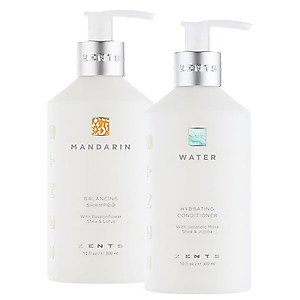 ZENTS Balancing Shampoo & Moisturizing Conditioner, Color Safe, Sulfate-Free Set for All Hair Types, 10 fl oz each