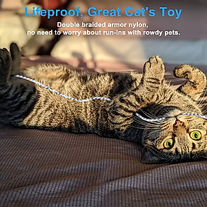 [MFi Certified] iPhone Charger 16FT/5M Lightning Cable Extra Long iPhone Charging Cord Nylon Braided Fast Apple Charger Cable iPhone 12 11 Pro X XS Max XR/8 Plus/7 Plus/6/6s Plus/5s /5c/Pad Mini Air