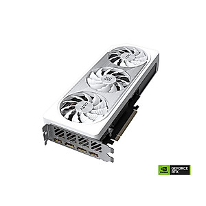 GIGABYTE GeForce RTX 4060 Ti AERO OC 16G Graphics Card, 3X WINDFORCE Fans, 16GB 128-bit GDDR6, GV-N406TAERO OC-16GD Video Card