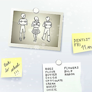 magpross Multi-use Refrigerator Magne ts for Refrigerator Science Crafts Projects - 60 Pieces 10 x 1mm - Approximately