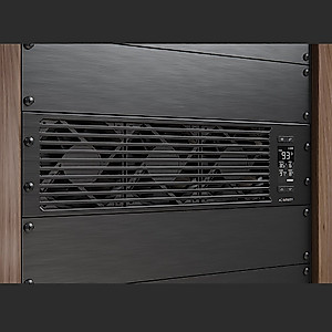 AC Infinity CLOUDPLATE T9, Rack Mount Fan Panel 3U, Exhaust Airflow, for Cooling AV, Home Theater, Network 19” Racks