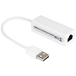 JacobsParts USB 2.0 Ethernet Network Adapter 100Mbps Wired LAN for Windows and Linux