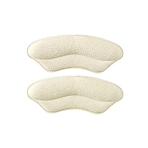 Premium Heel Pads For Shoes Big Self Adhesive Heel Inserts For Women&Men Heel Grips To Improve Shoe Fit And Comfort Heel Protectors To Pain Blisters (1 Pairs) Foot Bath Soak Tub (A, One Size)