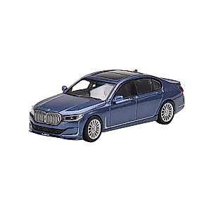 Alpina B7 xDrive Alpina Blue Metallic with Sunroof Limited Edition to 2040 Pieces Worldwide 1/64 Diecast Model Car by True Scale Miniatures MGT00471