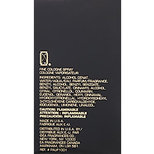 Men's Cologne Fragrance by Paul Sebastian, Day or Night Scent, 4 Fl Oz