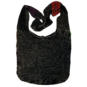 Chronic Color Razor Cut Bohemian Crossbody Hippie Bag Boho Purse