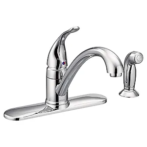 Moen 7082 Chrome One-Handle Kitchen Faucet