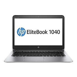 HP Elitebook Folio 1040 G3 | 14 FHD Display / Intel Core i7-6600U 2.6Ghz / 8GB / 256GB SSD / Fingerprint Scanner / Webcam / HDMI / Windows 10 Pro (Renewed)