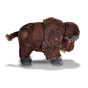 Wild Republic Bison Plush, Stuffed Animal, Plush Toy, Gifts for Kids, Cuddlekins 8 Inches
