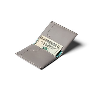Bellroy Slim Sleeve (Slim Leather Bifold Wallet) - Grey Lagoon