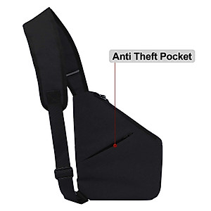 Men Small Sling Shoulder Crossbody Bag, Lightweight Anti-theft One Strap Casual Chest Bag Slim Backpack for Outdoor Walking Trip Hiking Biking Fits Up to 7.9 inch iPad Mini (Digital Camo)