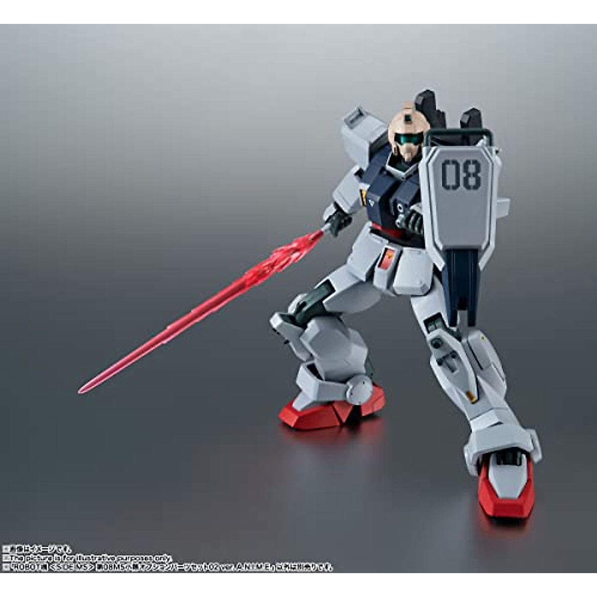 TAMASHII NATIONS - Mobile Suit Gundam: The 08th MS Team - Option Parts Set 02 Version A.N.I.M.E., Bandai Spirits The Robot Spirits Collectible